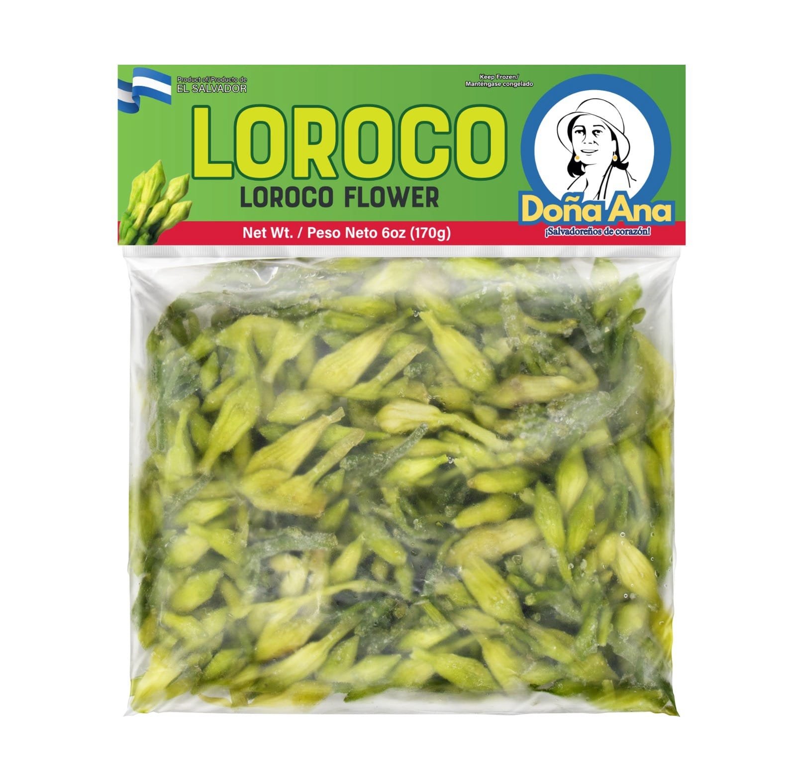 Frozen Loroco 30 x 6 oz - Copan Foods International Massachusetts